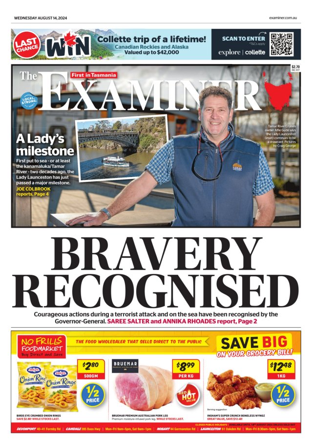Today's Paper | The Examiner | Launceston, TAS