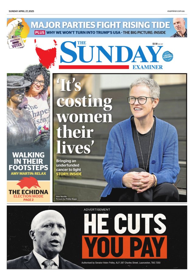 Today's Paper | The Examiner | The Examiner | Launceston, TAS