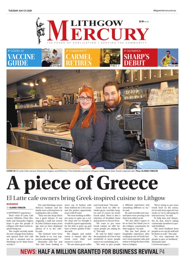 Today's Paper | Lithgow Mercury | Lithgow, NSW