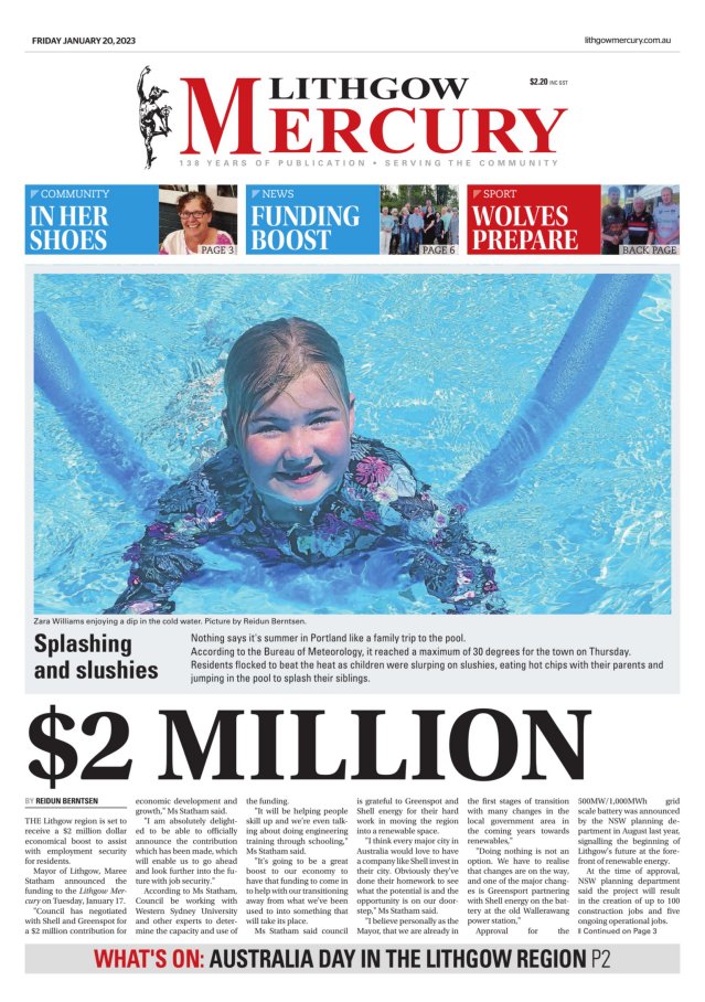 Today's Paper | Lithgow Mercury | Lithgow, NSW
