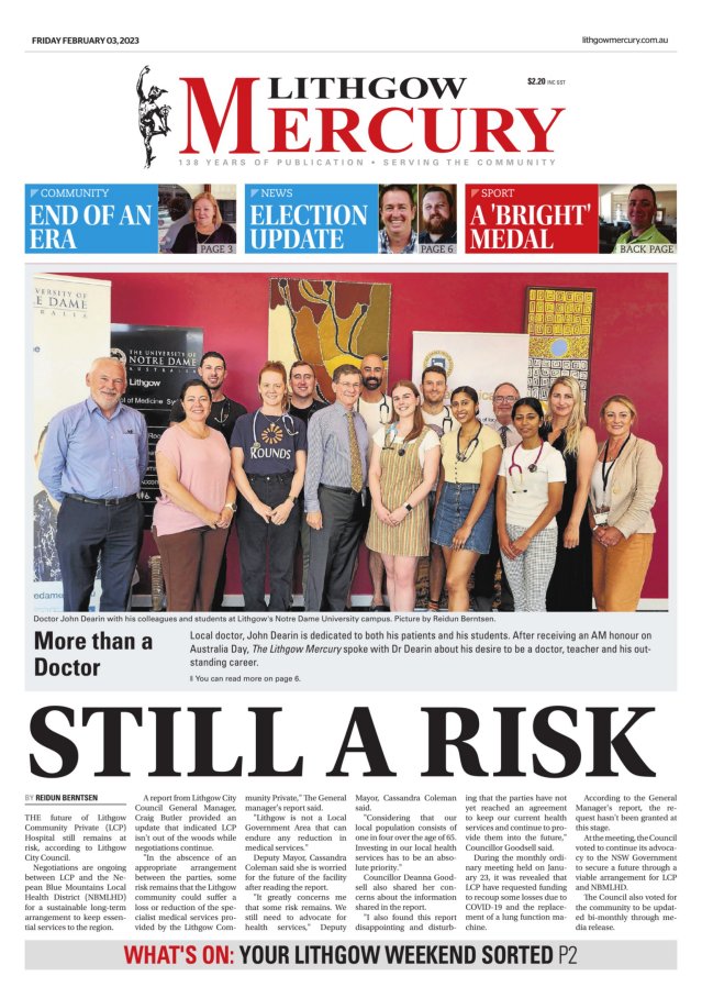 Today's Paper | Lithgow Mercury | Lithgow, NSW
