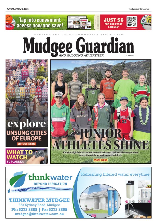 Today's Paper | Mudgee Guardian | Mudgee Guardian | Mudgee, NSW