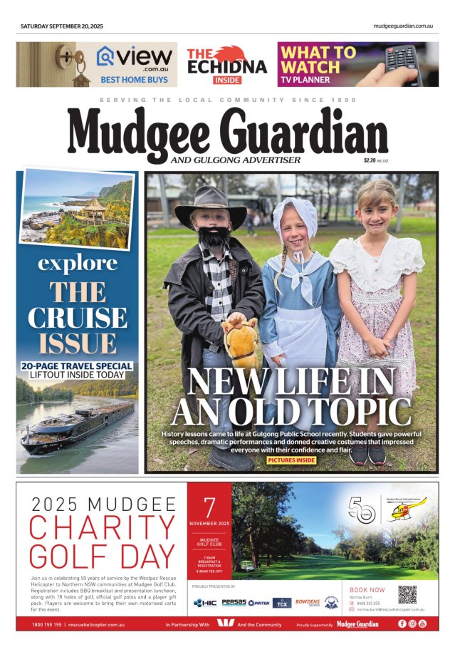 Today's Paper | Mudgee Guardian | Mudgee Guardian | Mudgee, NSW