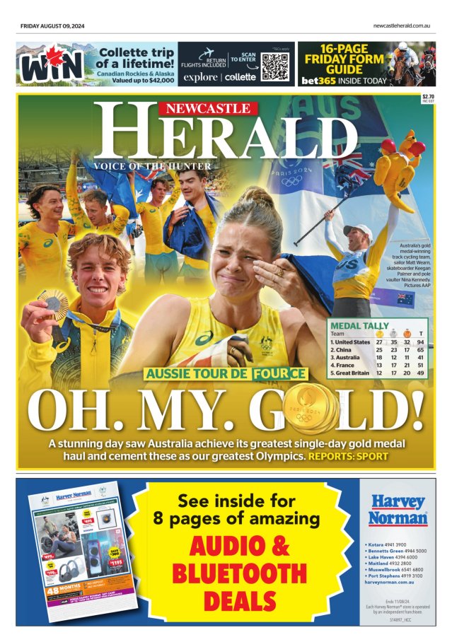 Today's Paper | Newcastle Herald | Newcastle, NSW