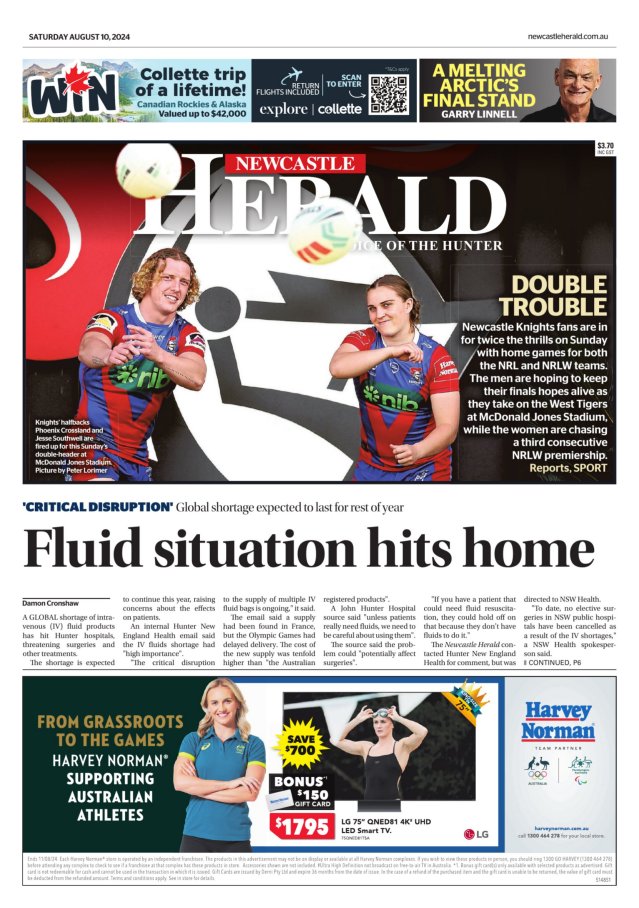 Today's Paper | Newcastle Herald | Newcastle, NSW