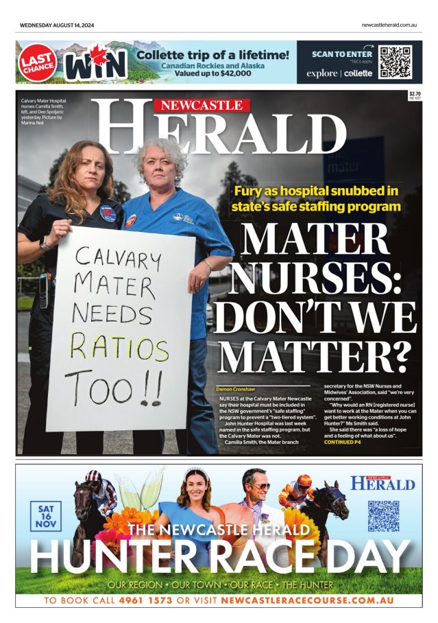 Today's Paper | Newcastle Herald | Newcastle, NSW