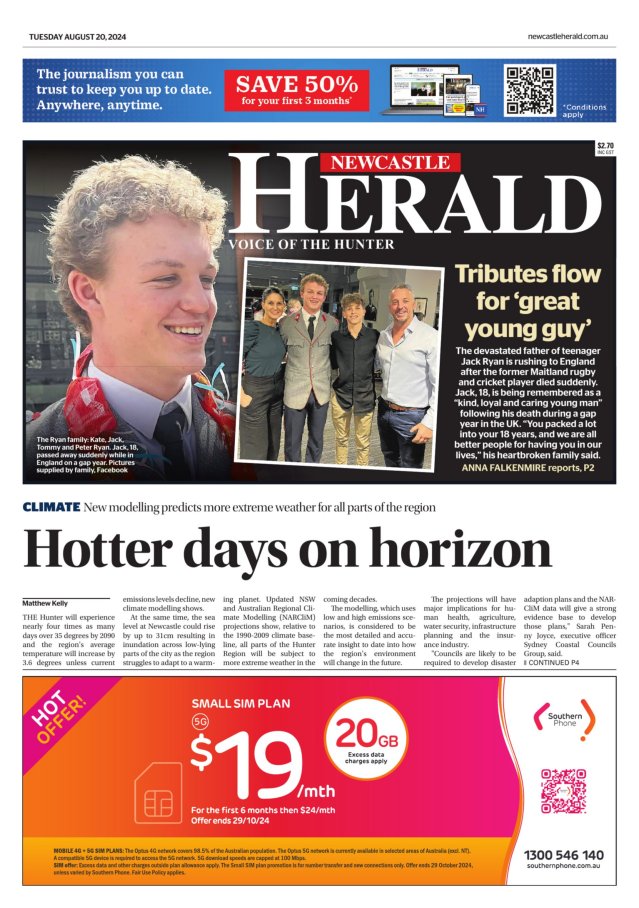 Today's Paper | Newcastle Herald | Newcastle, NSW