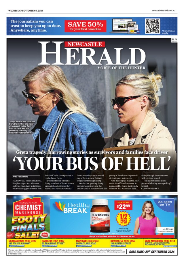Today's Paper | Newcastle Herald | Newcastle, NSW