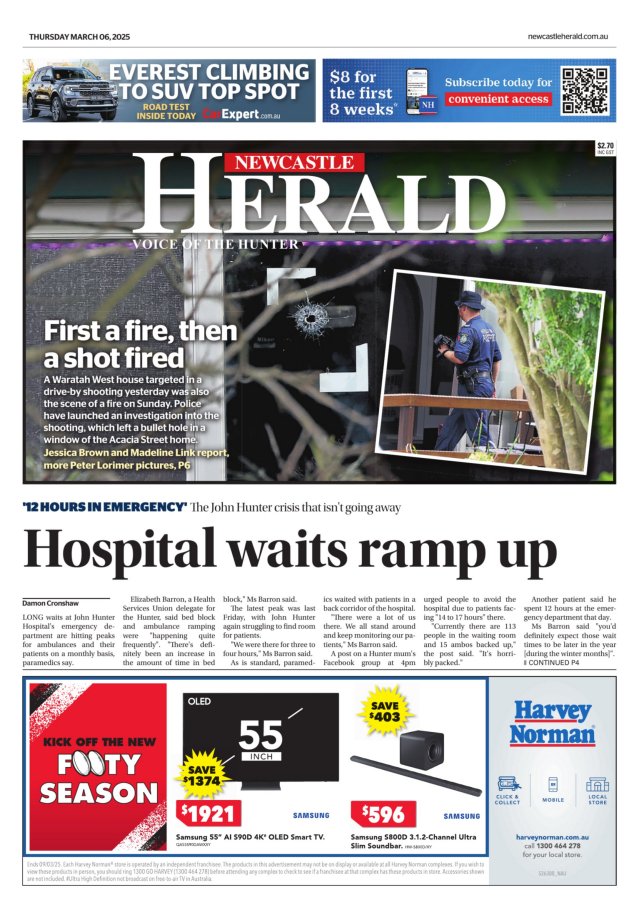 Today's Paper | Newcastle Herald | Newcastle Herald | Newcastle, NSW