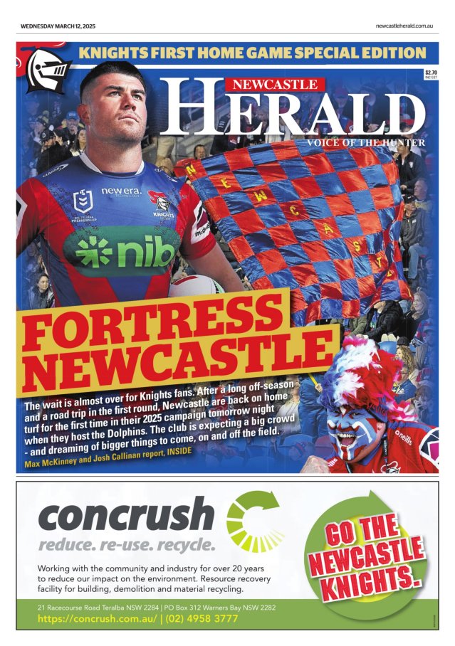 Today's Paper | Newcastle Herald | Newcastle Herald | Newcastle, NSW