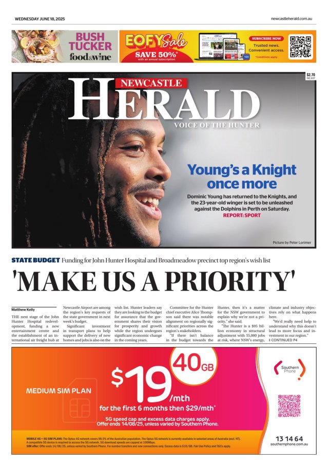 Today's Paper | Newcastle Herald | Newcastle Herald | Newcastle, NSW