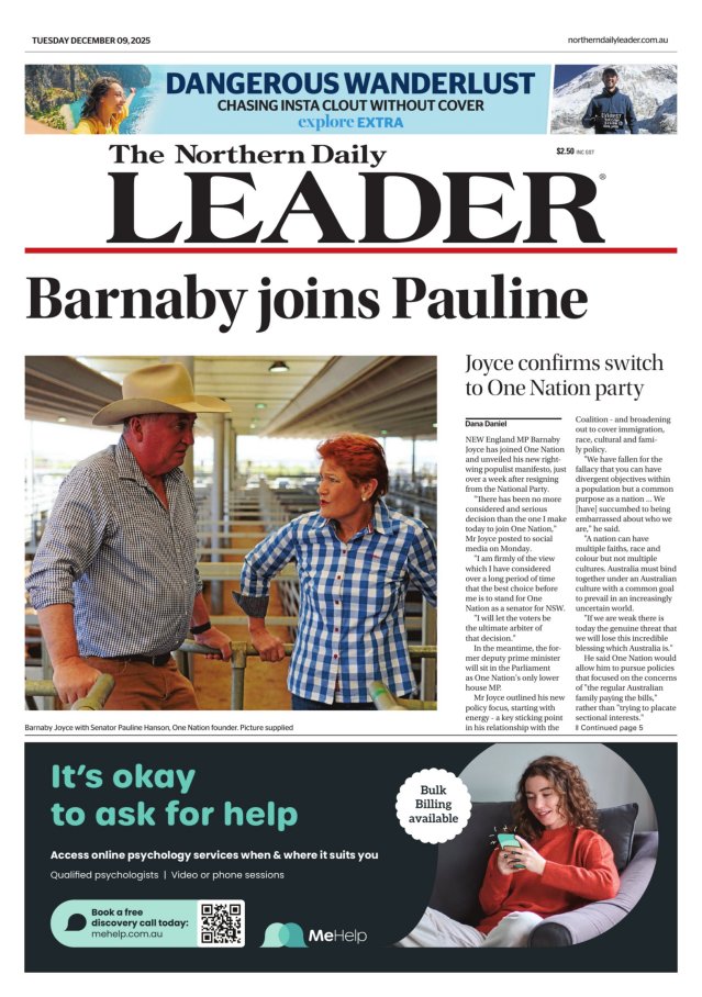 Today's Paper | The Northern Daily Leader | The Northern Daily Leader ...