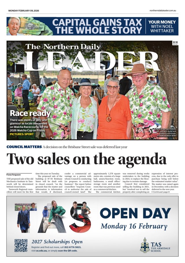 Today's Paper | The Northern Daily Leader | The Northern Daily Leader ...