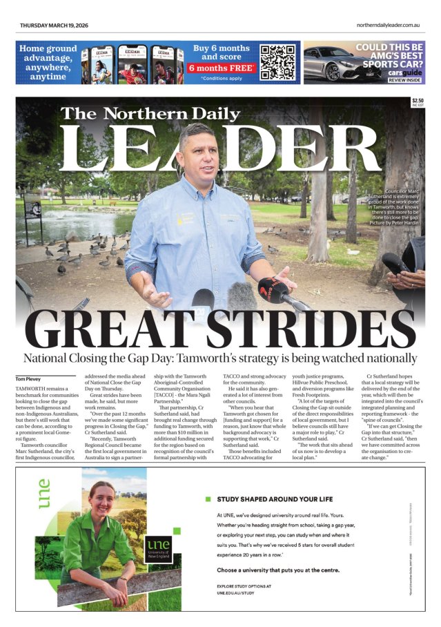 Today's Paper | The Northern Daily Leader | The Northern Daily Leader ...