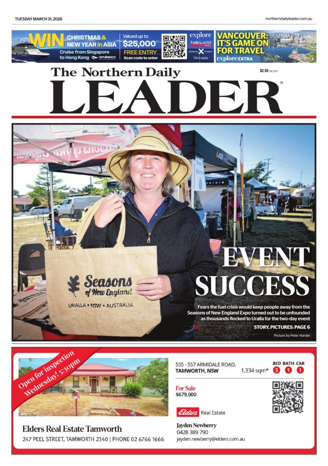 Today's Paper | The Northern Daily Leader | The Northern Daily Leader ...