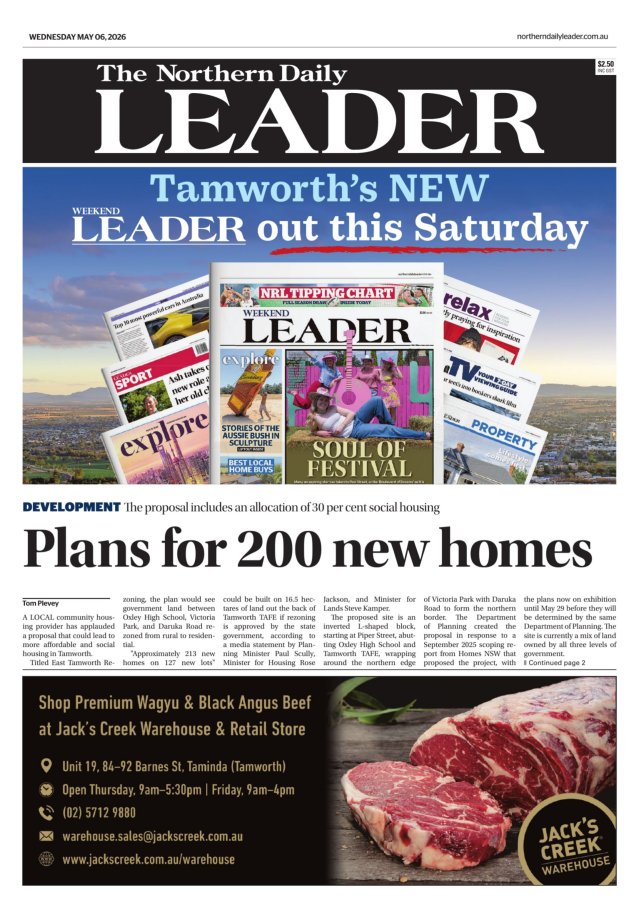 Today's Paper | The Northern Daily Leader | The Northern Daily Leader ...