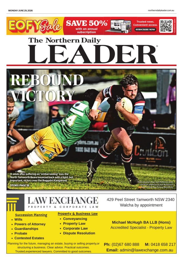 Today's Paper | The Northern Daily Leader | Tamworth, NSW