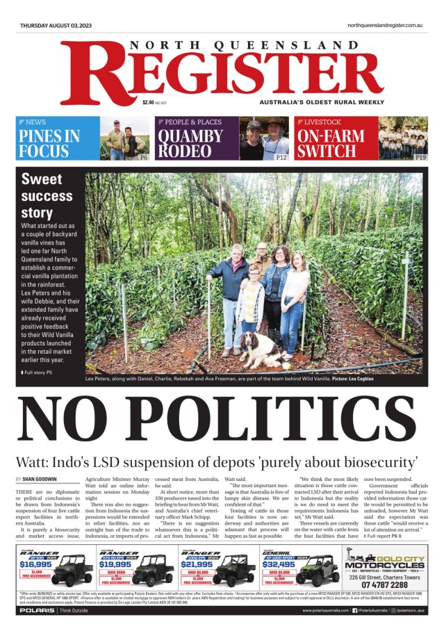 This Week's Paper | North Queensland Register | QLD