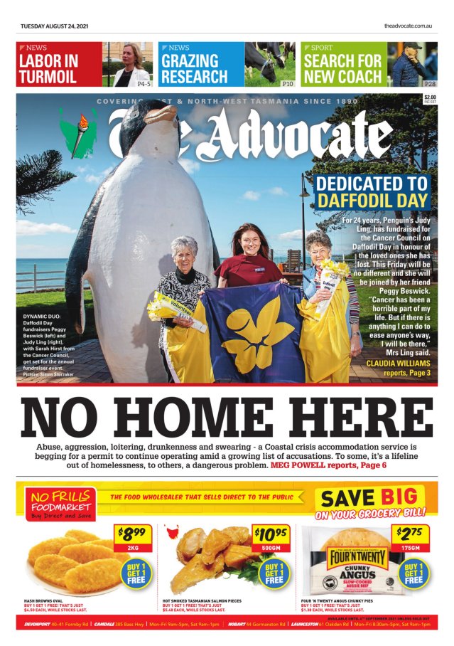 Today's Paper | The Advocate | Burnie, TAS