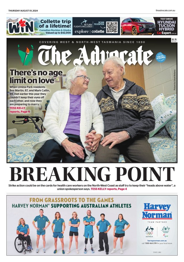 North-West Tasmania news, sport and weather | The Advocate | Burnie, TAS