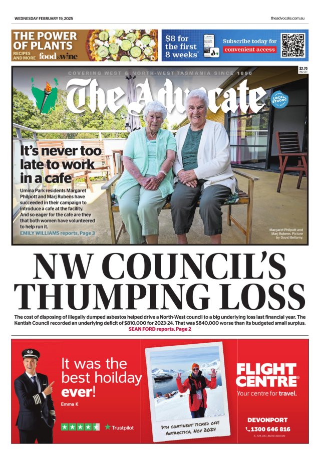 North-West Tasmania news, sport and weather | The Advocate | Burnie, TAS