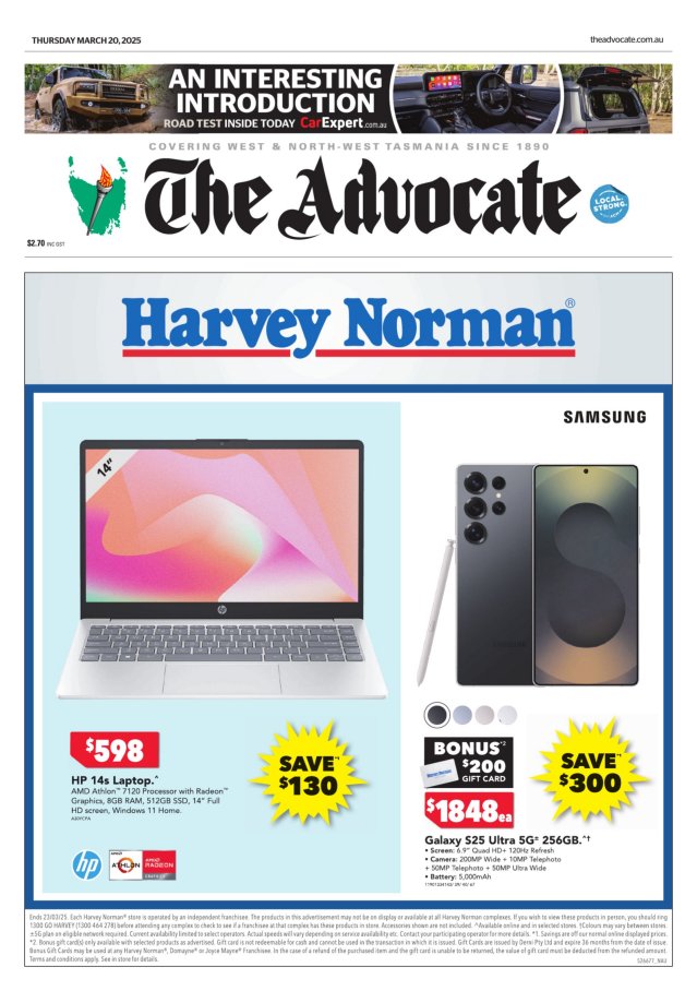 Today's Paper | The Advocate | The Advocate | Burnie, TAS