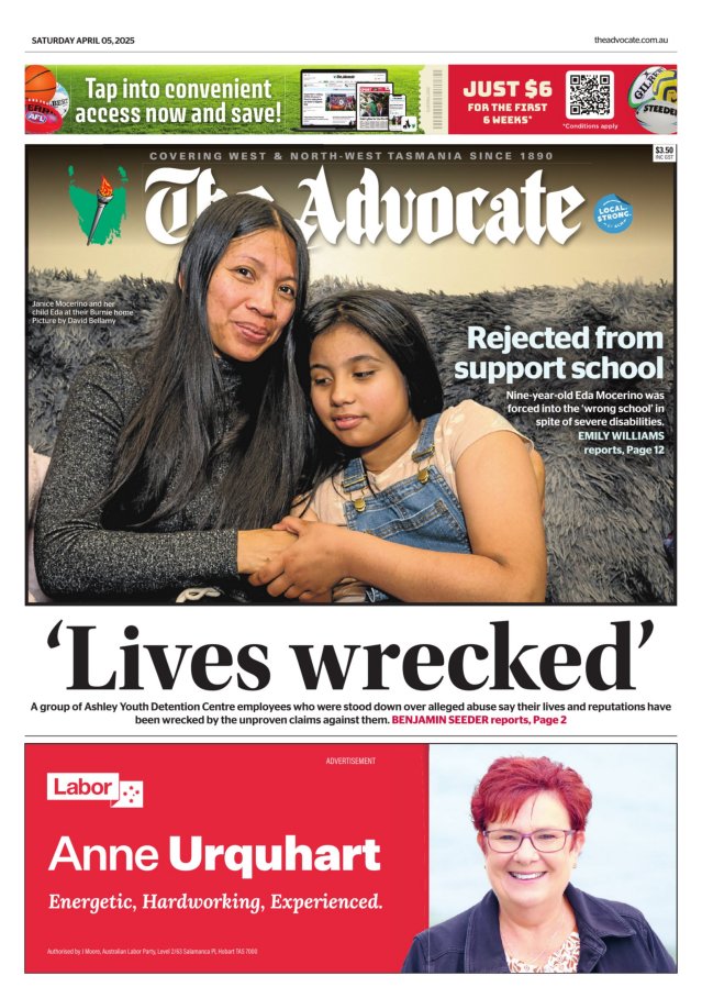 North-West Tasmania news, sport and weather | The Advocate | Burnie, TAS