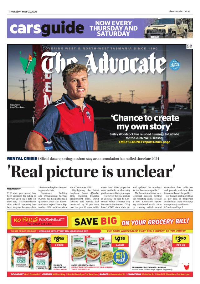 Today's Paper | The Advocate | The Advocate | Burnie, TAS