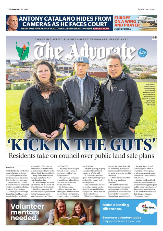 Today's Paper | The Advocate | The Advocate | Burnie, TAS