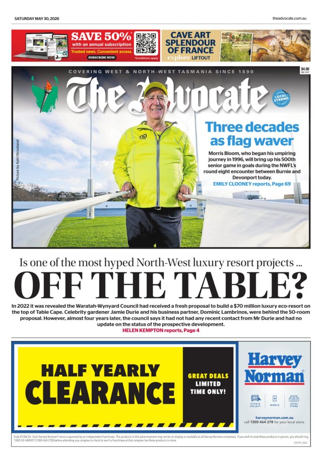 Today's Paper | The Advocate | The Advocate | Burnie, TAS