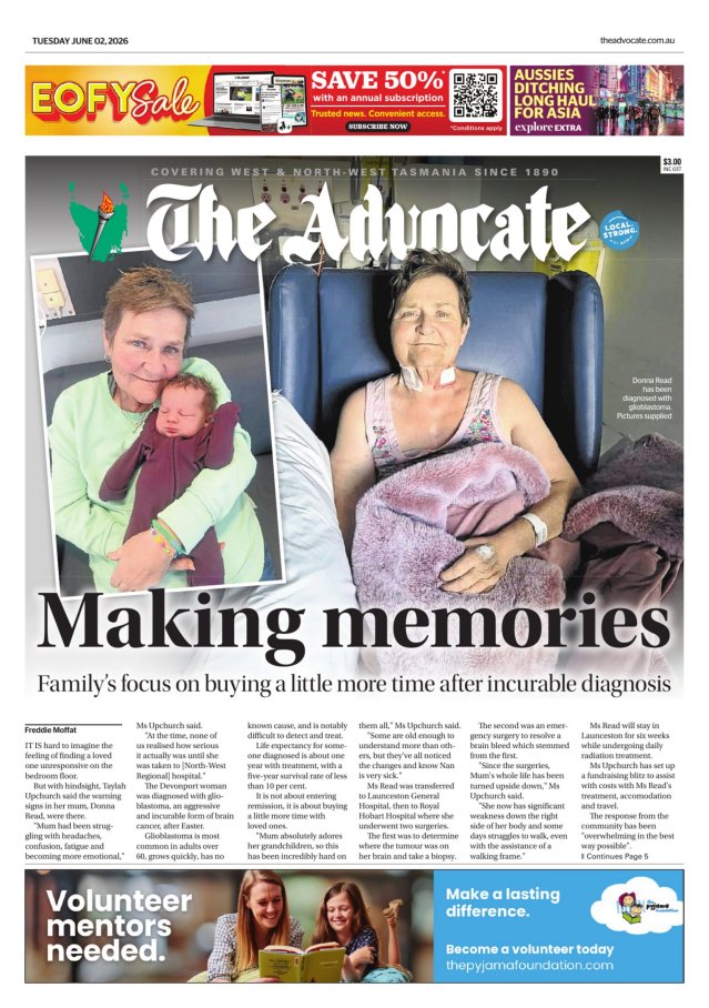 Today's Paper | The Advocate | The Advocate | Burnie, TAS