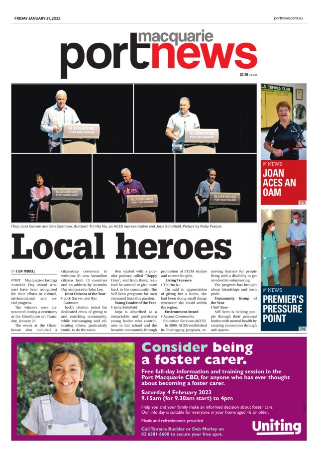 Today's Paper | Port Macquarie News | Port Macquarie, NSW