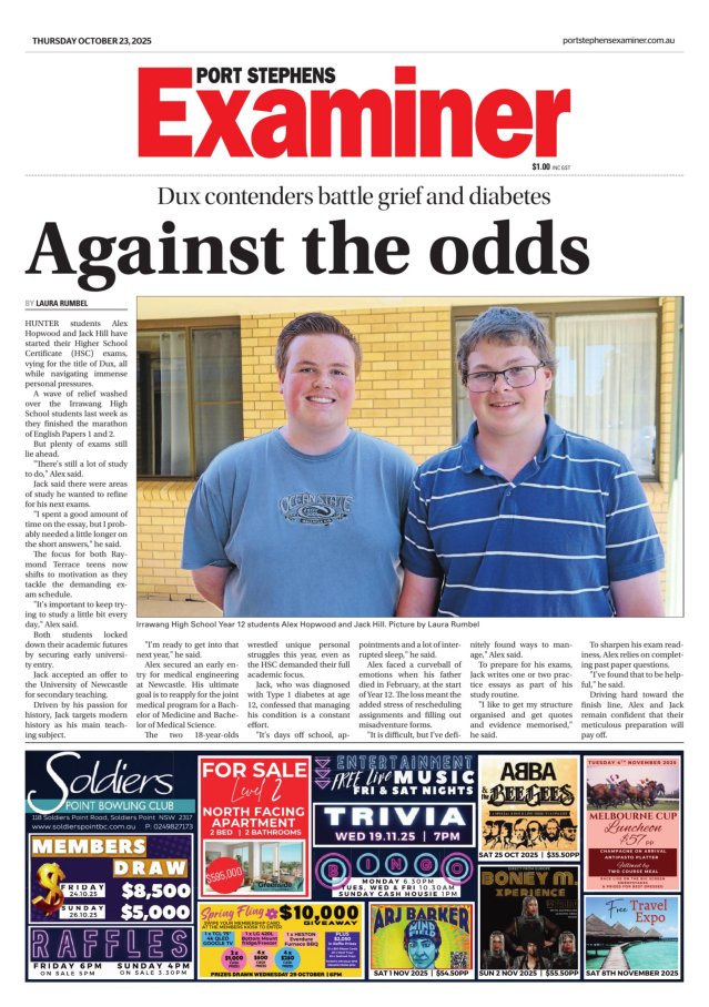 Today's Paper | Port Stephens Examiner | Port Stephens Examiner ...