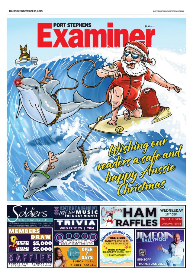 Today's Paper | Port Stephens Examiner | Port Stephens Examiner ...