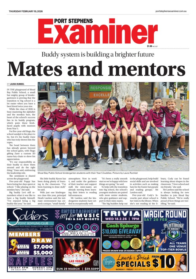 Today's Paper | Port Stephens Examiner | Port Stephens Examiner ...