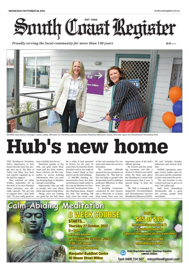 Today's Paper | South Coast Register | Nowra, NSW