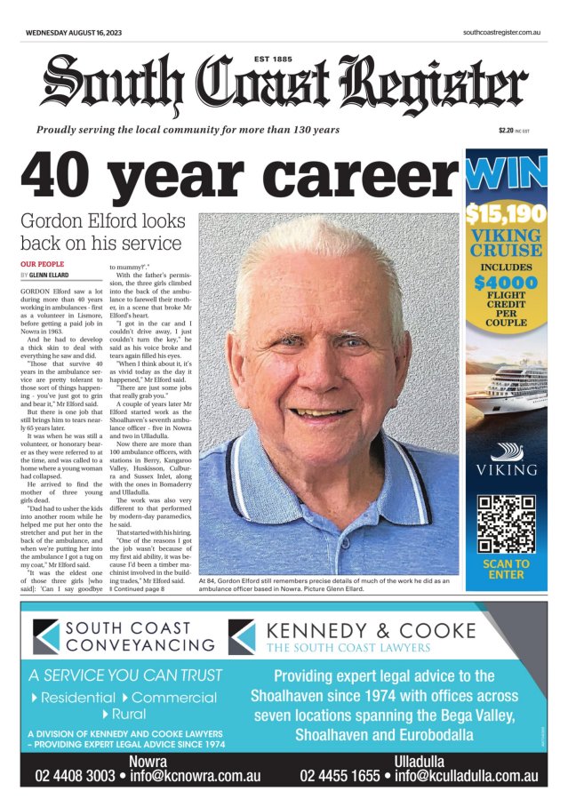 Today's Paper | South Coast Register | Nowra, NSW