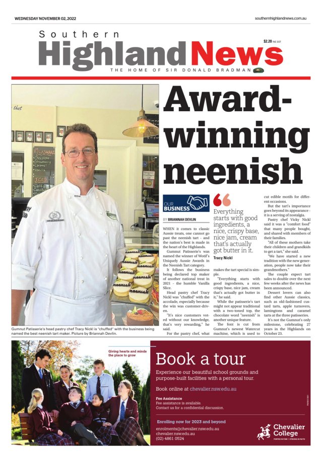 Today's Paper | Southern Highland News | Bowral, NSW