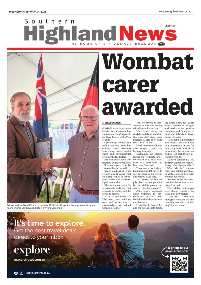Today's Paper | Southern Highland News | Bowral, NSW