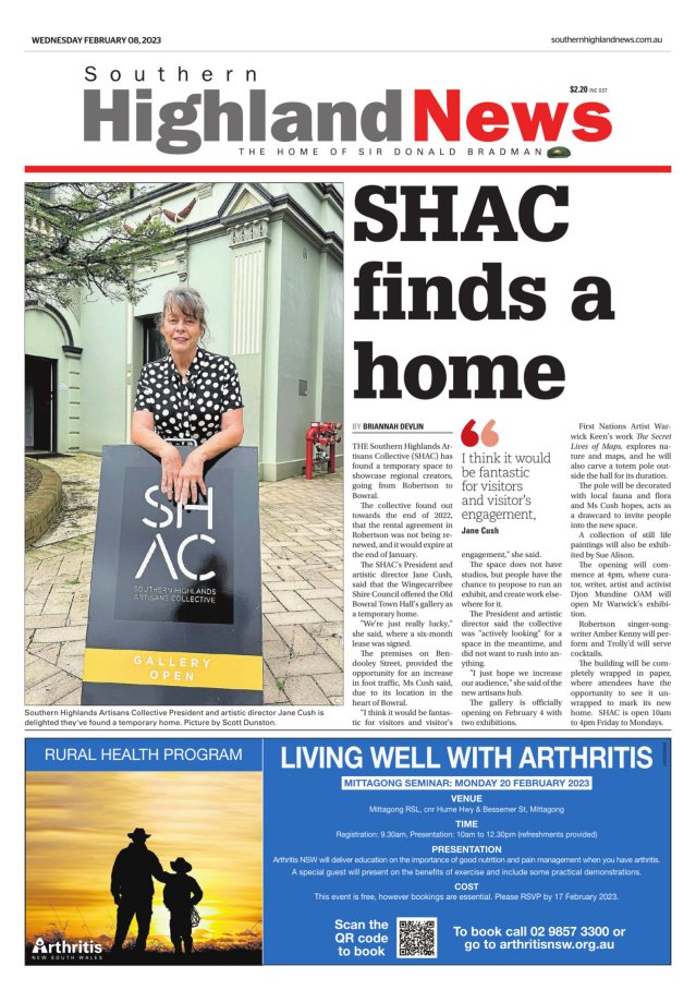 Today's Paper | Southern Highland News | Bowral, NSW