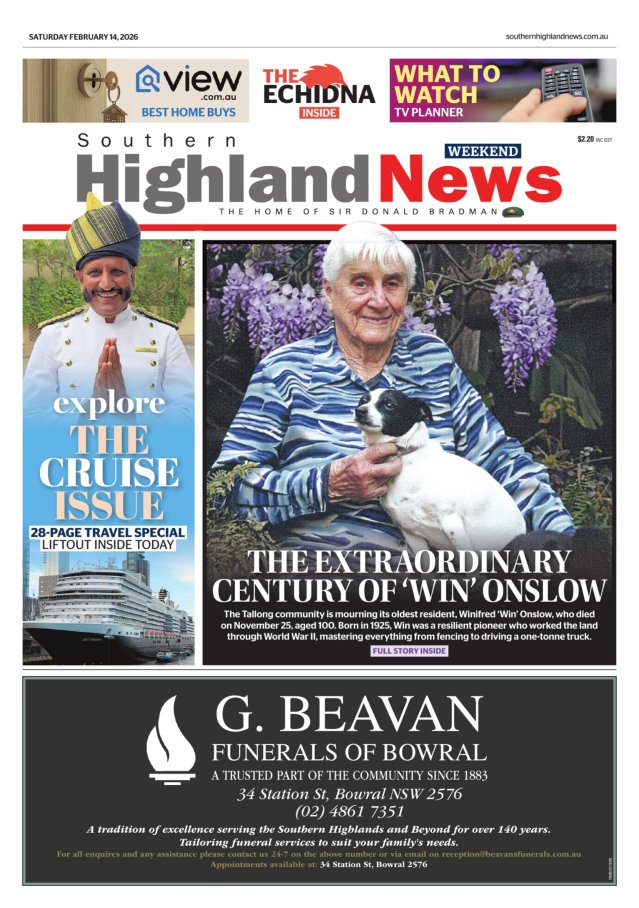 Today's Paper | Southern Highland News | Southern Highland News ...