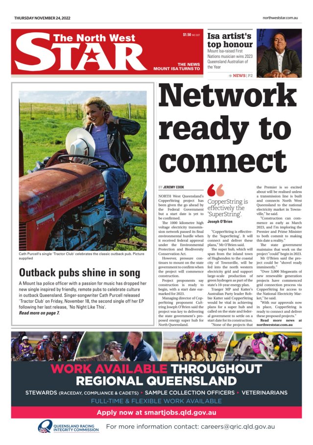 Today's Paper | The North West Star | Mt Isa, QLD