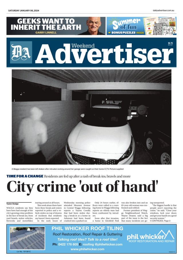Today's Paper | The Daily Advertiser | Wagga Wagga, NSW