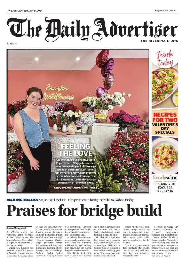 Today's Paper | The Daily Advertiser | Wagga Wagga, NSW
