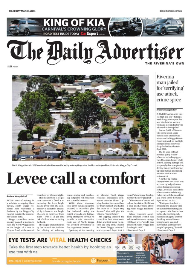 Today's Paper | The Daily Advertiser | Wagga Wagga, NSW