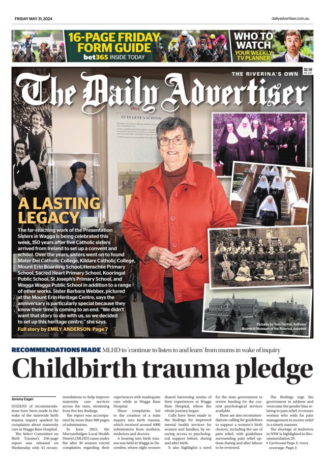 Today's Paper | The Daily Advertiser | Wagga Wagga, NSW