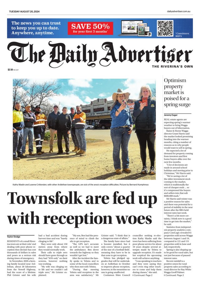 Today's Paper | The Daily Advertiser | Wagga Wagga, NSW